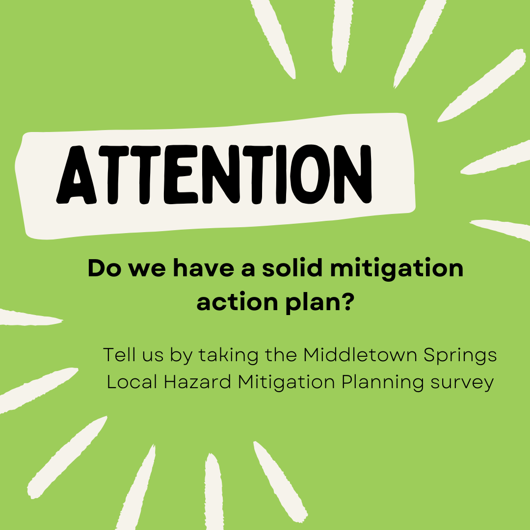 (November 1st through the 22nd) Middletown Springs Local Hazard ...