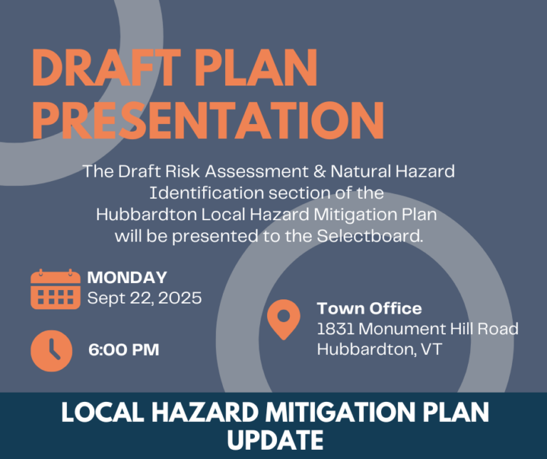 September 22 2025 Local Hazard Mitigation Draft Plan Presentation